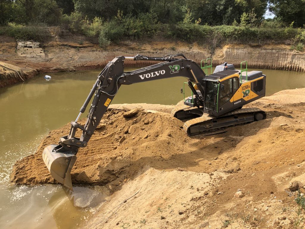 Volvo EC250ENL - VD Location